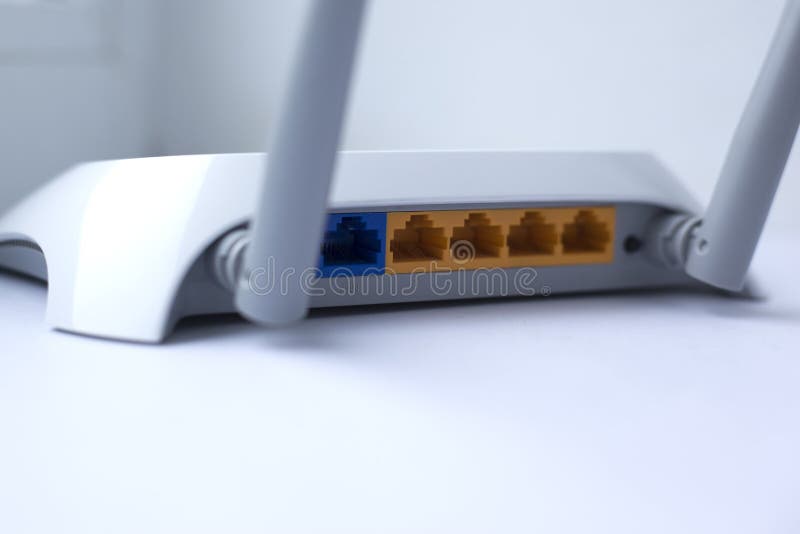 Wi-Fi Network Router, Internet Access Point Stock Photo - Image of wifi ...