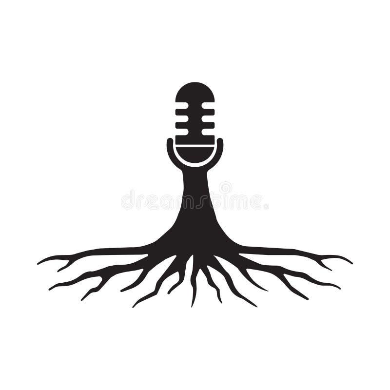 Microphone Tree Logo Stock Illustrations – 170 Microphone Tree Logo ...