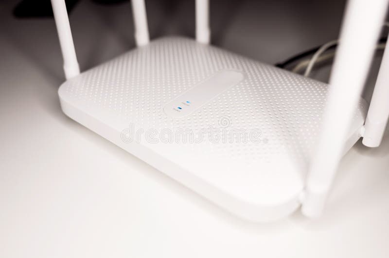 Wi-Fi router devices stock photo. Image of simple, network - 239078140
