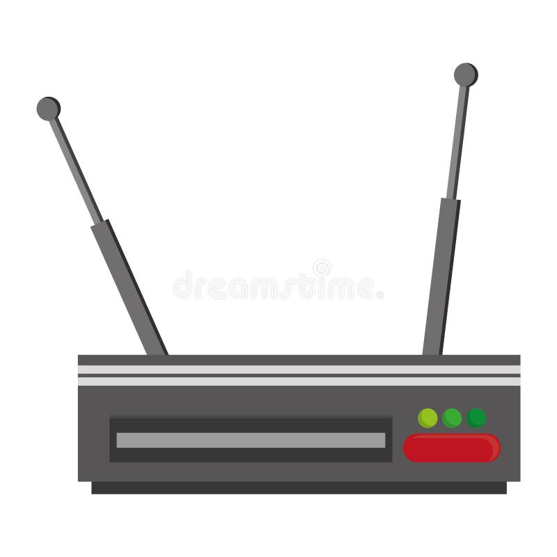 Wi-fi router modem icon stock illustration. Illustration of network ...
