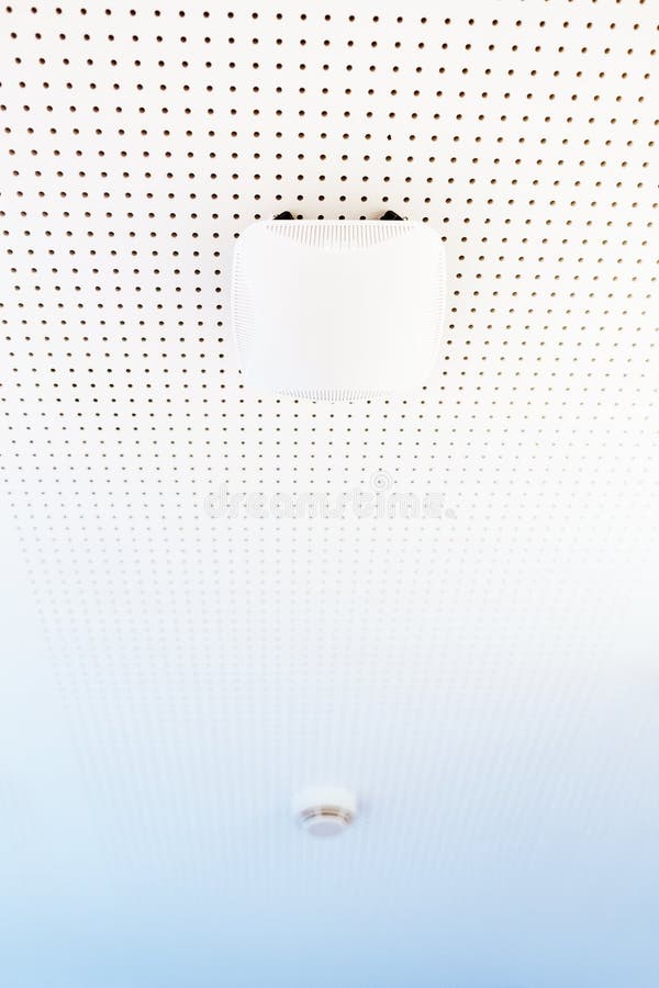 Wi-fi Router for Network on the Ceiling Stock Photo - Image of cable ...