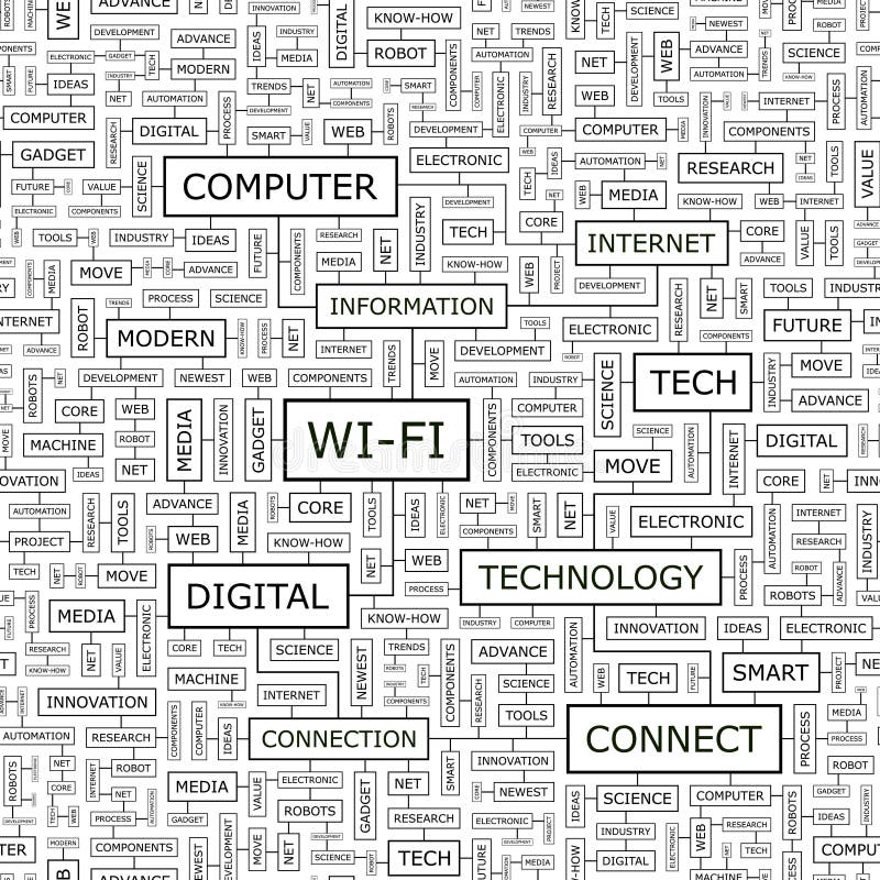 WI-FI stock vector. Illustration of relationship, hierarchy - 36062423