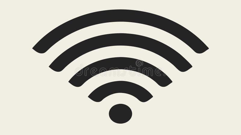 Wi-Fi Signal Icon, Wireless Connectivity. Vector Design Generative AI ...