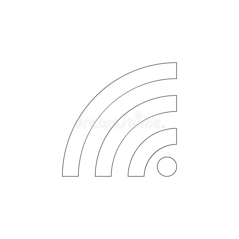 Wifi Router. Flat Vector Icon Stock Vector - Illustration of internet ...