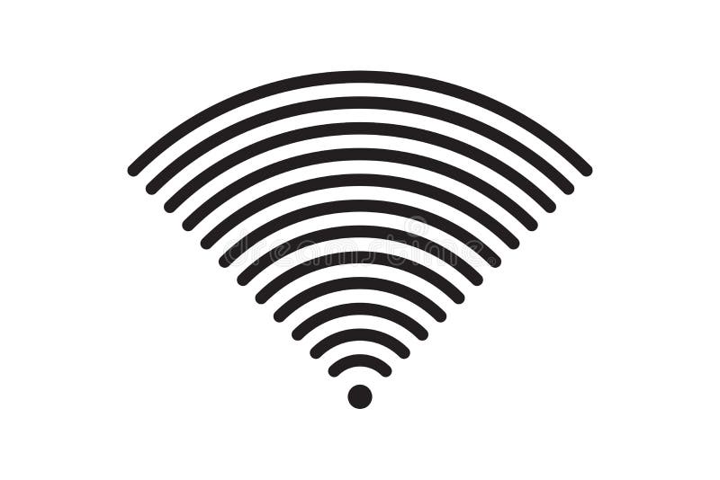 Wi Fi Symbol Signal Connection. Vector Wireless Internet Technology ... Wi Fi Symbol Signal Connection. Vector Wireless Internet Technology ...