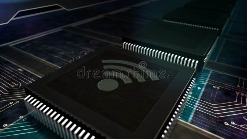 Processor Factory with Laser Burning of Wi-fi Wireless Communication ...