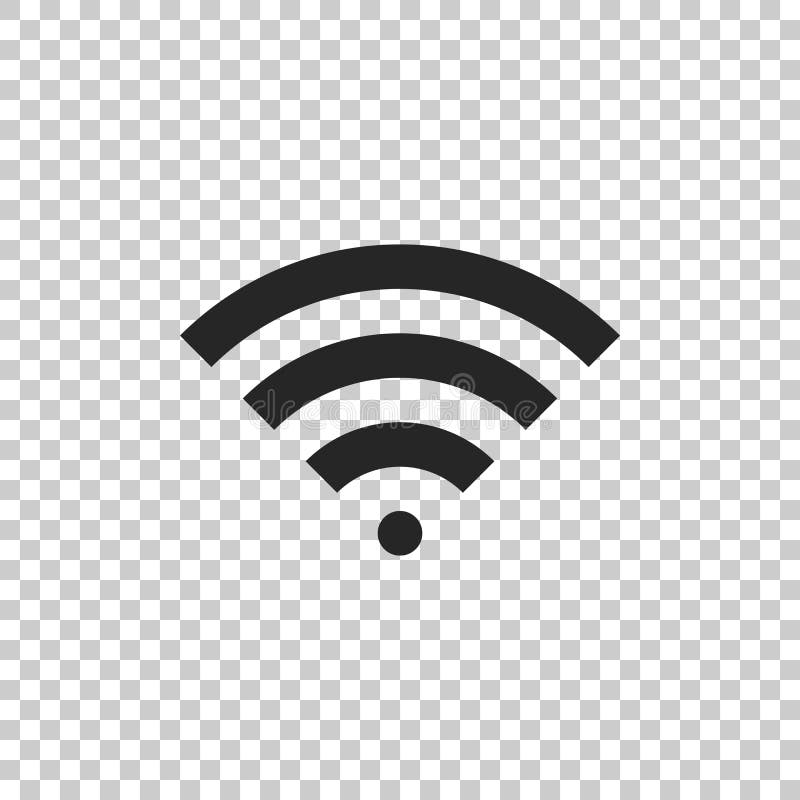 Wi-Fi Wireless Internet Network Symbol Icon Isolated Stock Vector ...
