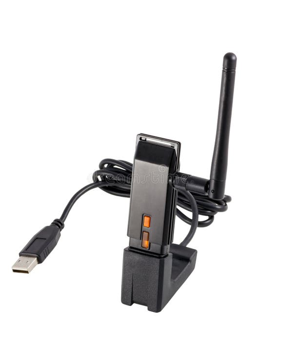 Wi-Fi Wireless USB Adapter stock image. Image of device - 89578617