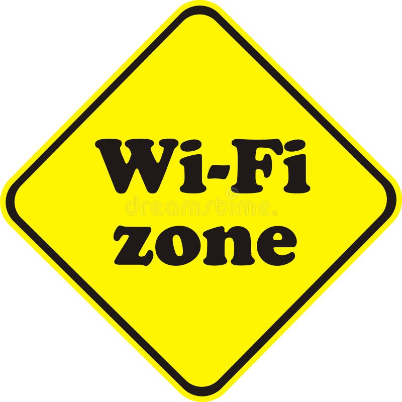 Wi-fi zone stock illustration. Illustration of glossy - 94001343