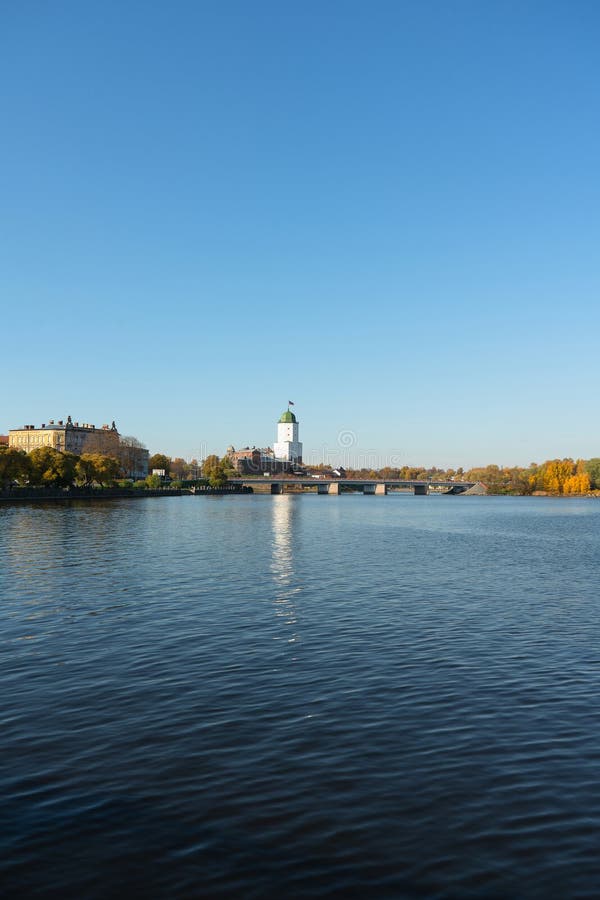 Wiborgs Castle from Far Away Stock Image - Image of viipuri, russia ...