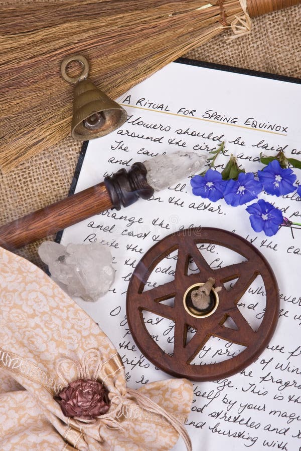 Wiccan Ritual - Mabon stock photo. Image of equinox, wiccan - 8273918