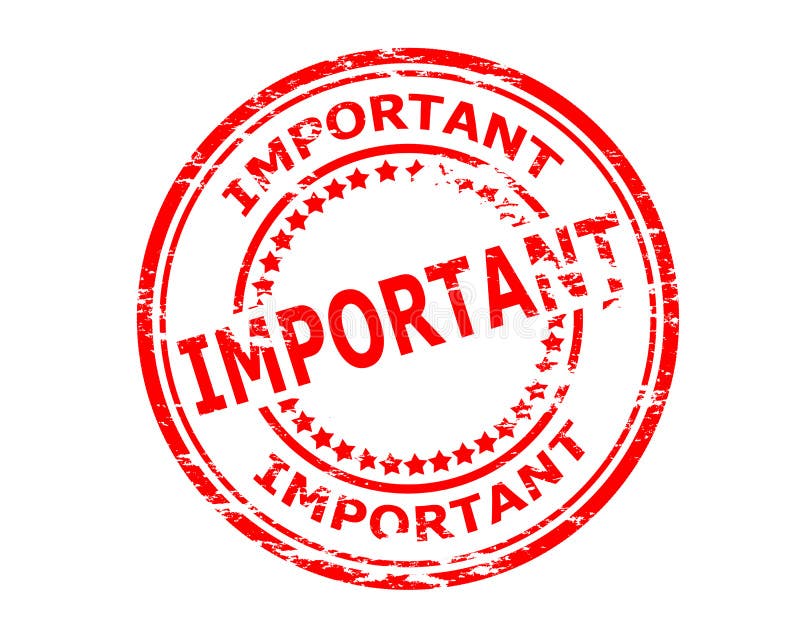 Wichtig vektor abbildung. Illustration von rund, symbol - 104335019