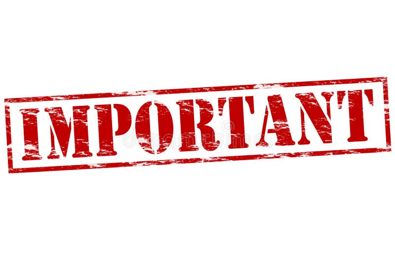 Wichtig vektor abbildung. Illustration von rechteckig - 104335412