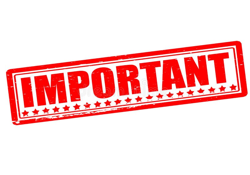 Wichtig vektor abbildung. Illustration von rechteckig - 104335412