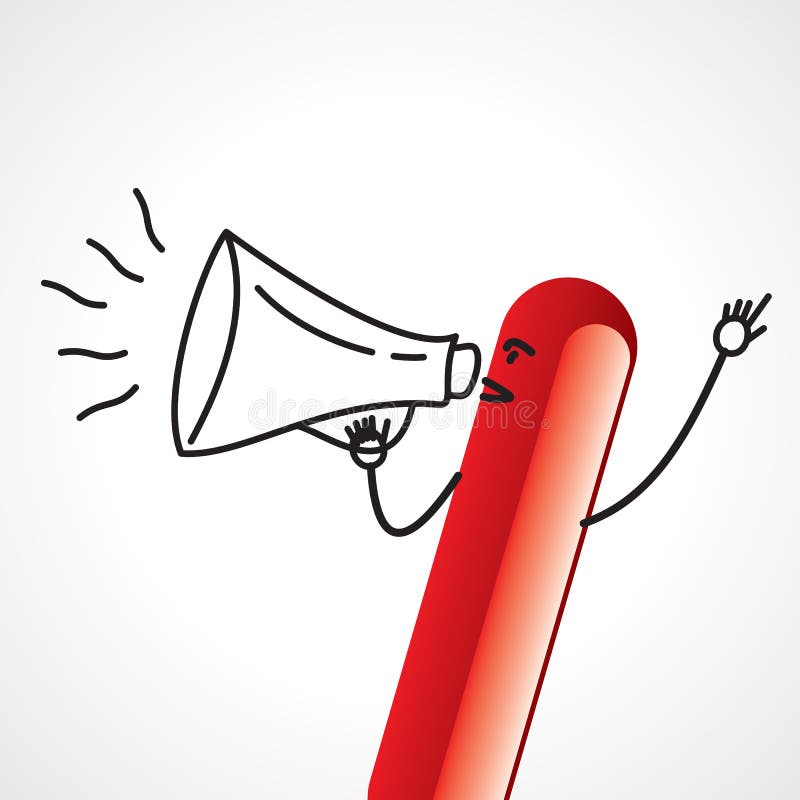 Wichtige Mitteilung vektor abbildung. Illustration von informationen ...