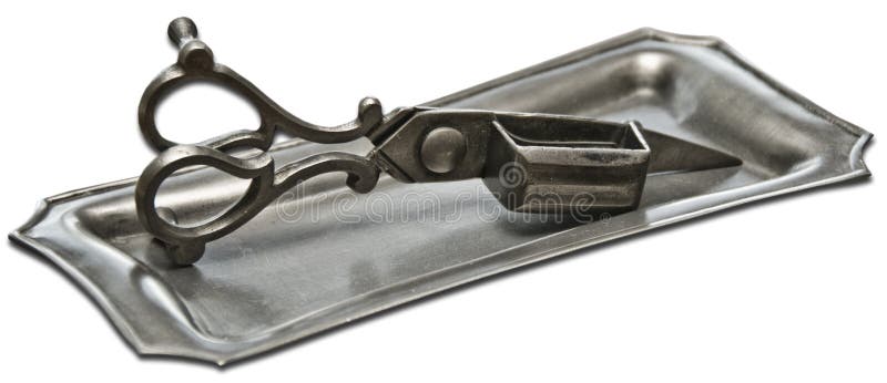 Wick trimmer stock image. Image of trimmer, candle, snuffer - 12386623