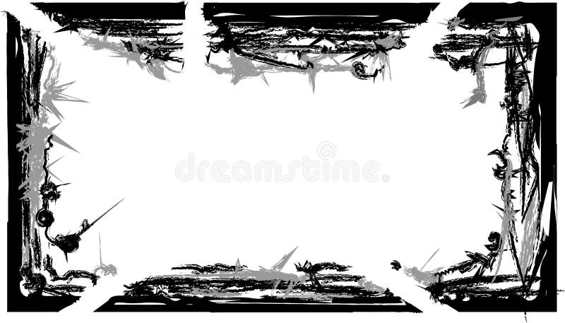 Wicked frame stock vector. Illustration of vector, evil - 21910723