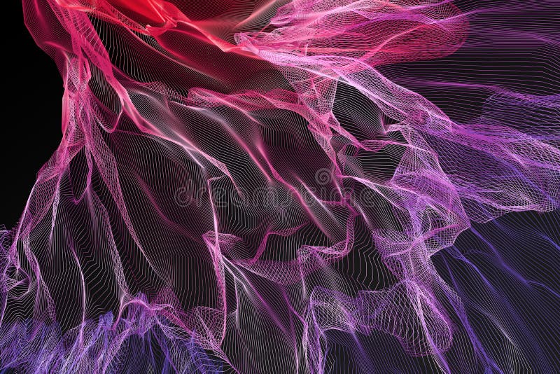 Wicked Thing. Futuristic Image. Different Dimensional Space. Beautiful ...