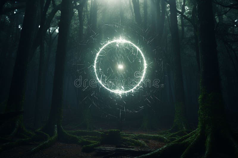 Wicked Wizards Spell Circle a Wicked Wizards Stock Illustration ...