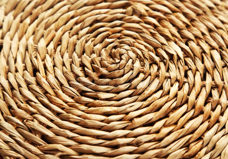 Wicker Background, Close Up, Brown Stock Image - Image of background ...