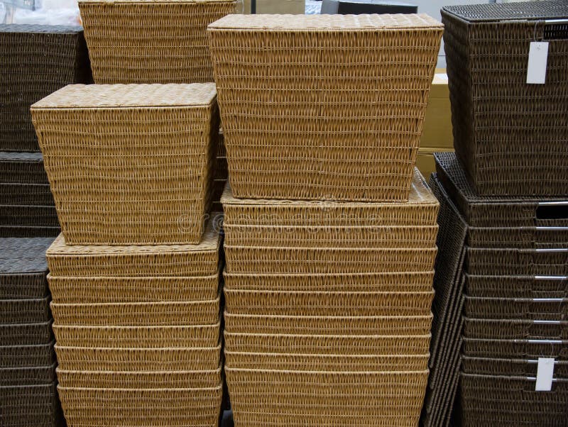 Wicker basket stock photo. Image of retro, fruit, handmade - 96828262