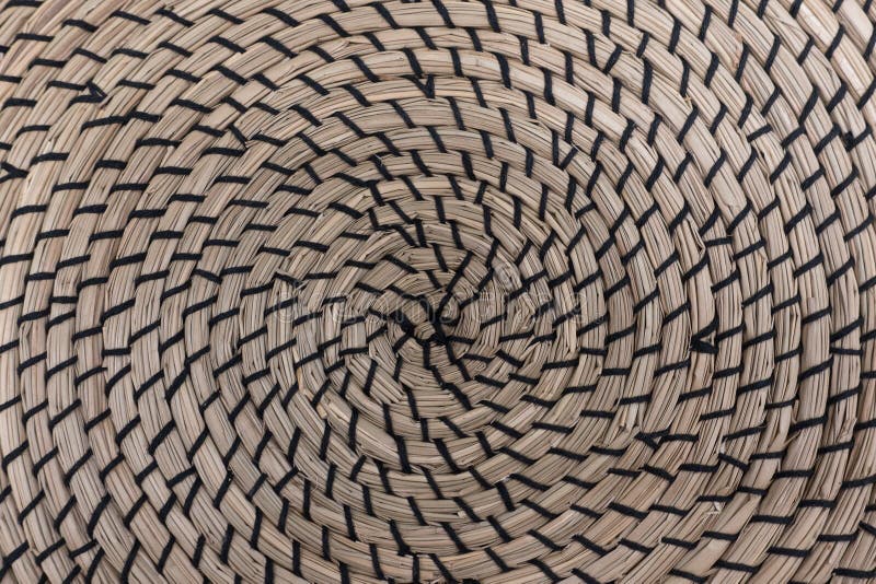 Wicker Basket Structure Texture Stock Image - Image of decoration ...