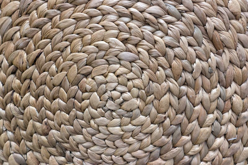 Wicker Basket Structure Texture Stock Photo - Image of decor, natural ...