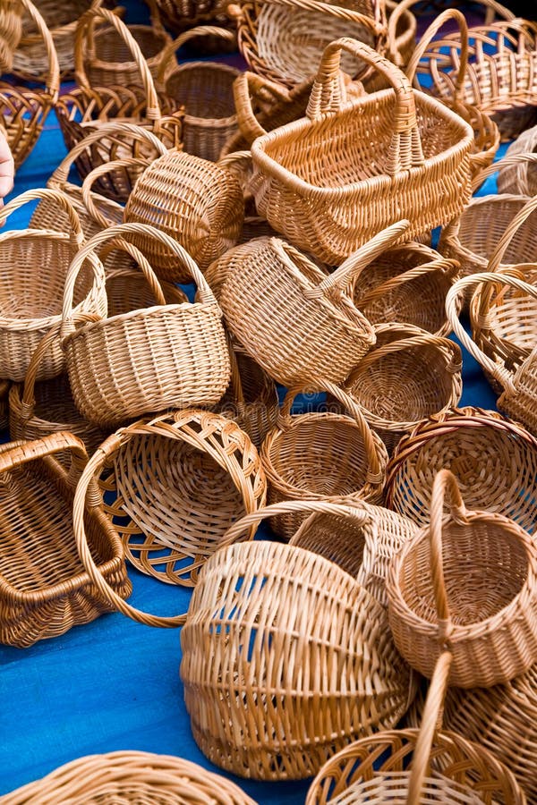 Wicker Baskets Picture. Image: 4547626