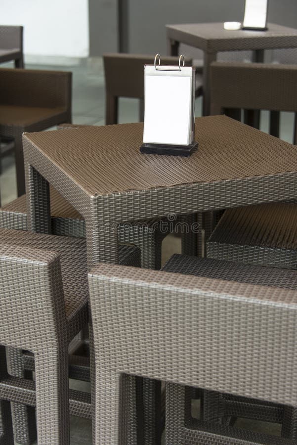 Wicker Cafe Furniture stock photo. Image of lifestyle - 26834682