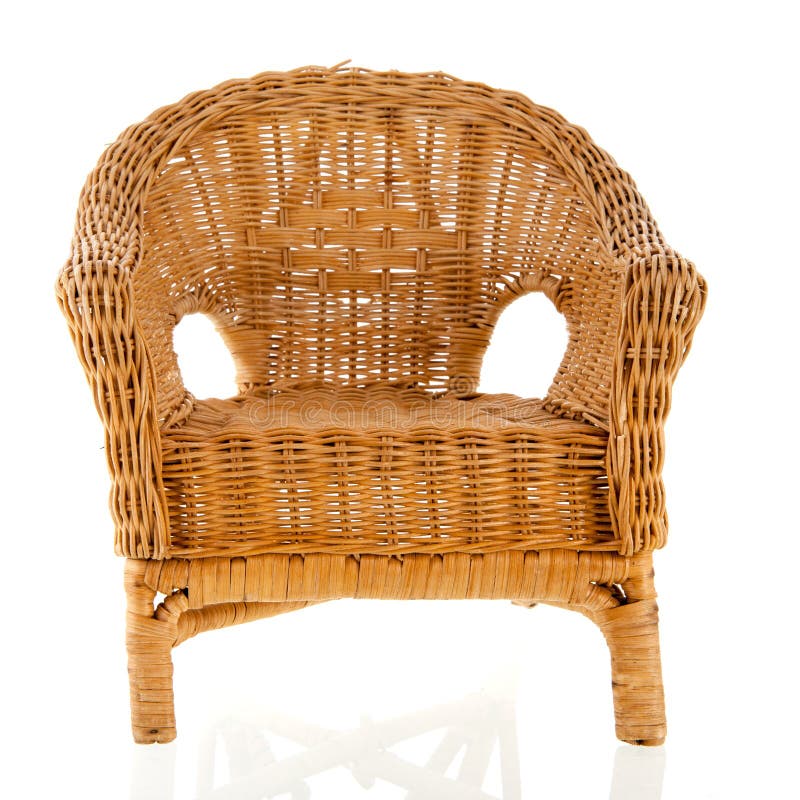 Wicker chair stock photo. Image of furniture, comfortable - 58353490