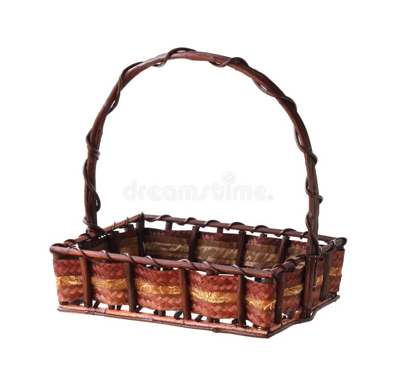 Wicker basket stock image. Image of handmade, gift, handiwork - 39678547