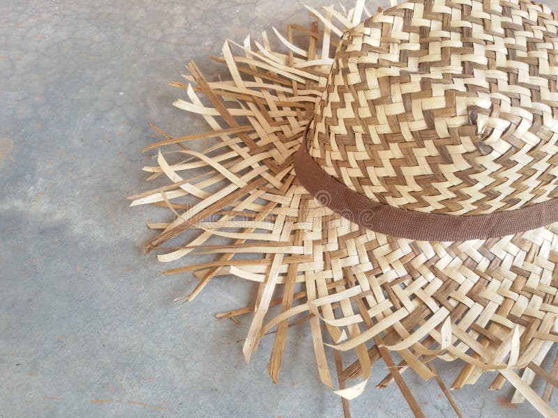 Wicker hat summer fashion stock photo. Image of wicker - 52393712