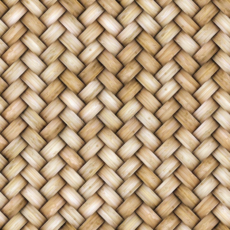 Wicker Rattan Weaved Pattern Background Stock Image - Image of basket ...