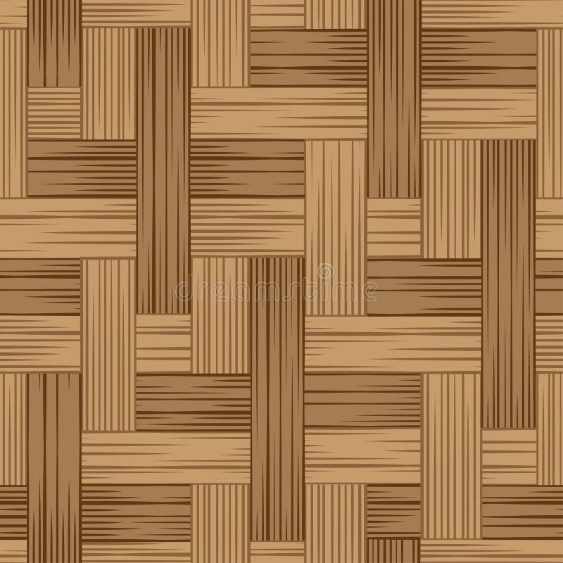 Wicker Repeat Texture Seamles Pattern Basket Straw Stock Illustration ...