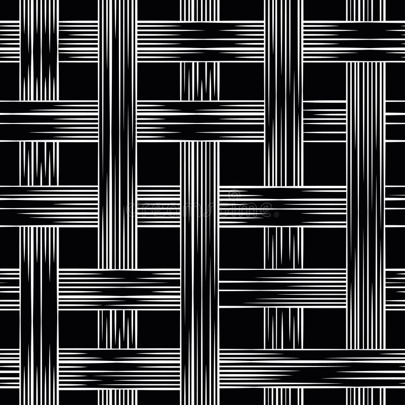 Wicker Repeat Texture Seamles Pattern Basket Straw Stock Illustration ...