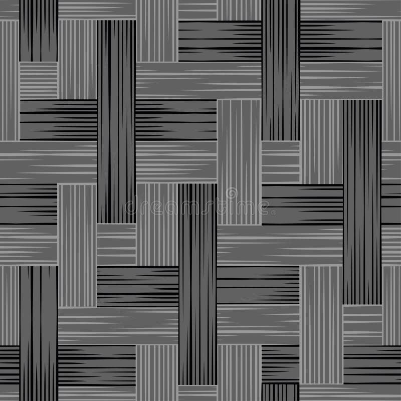 Wicker Repeat Texture Seamles Pattern Basket Straw Stock Vector ...