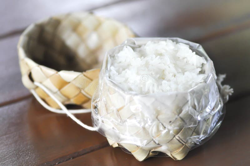 Thai sticky rice stock photo. Image of light, foodstuffs - 44652734