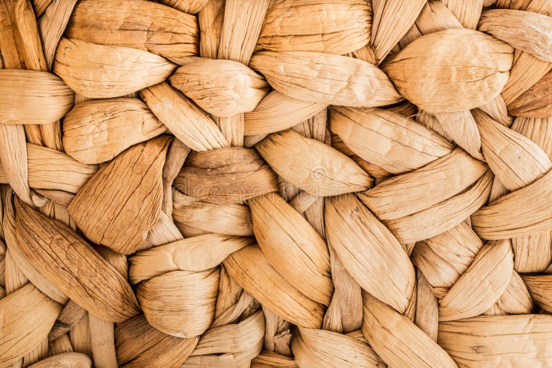 Wicker of Straw Design for Interior Background Texture Close-up Stock ...