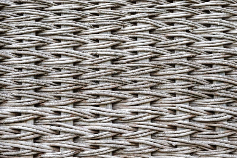 A Wicker Surface Made of Wooden Rods. the Texture of the Wicker Surface ...