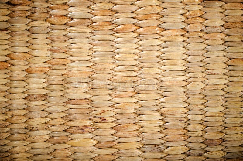 Wicker Texture Closeup Photo Stock Image - Image of material, detail ...