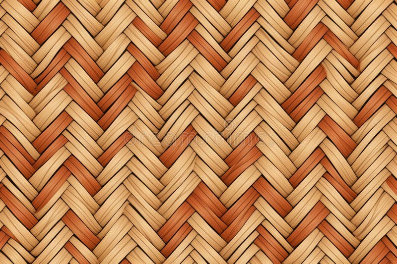 Wicker Material Structure Background - Generative AI Stock Illustration ...