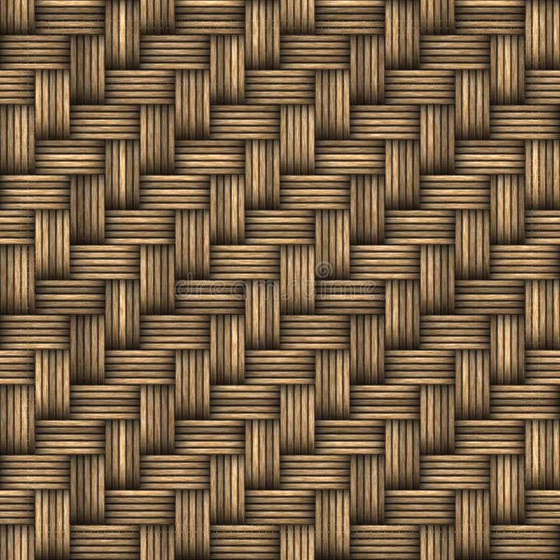 Wicker Basket Weaving Pattern Seamless Texture Stock Vector ...