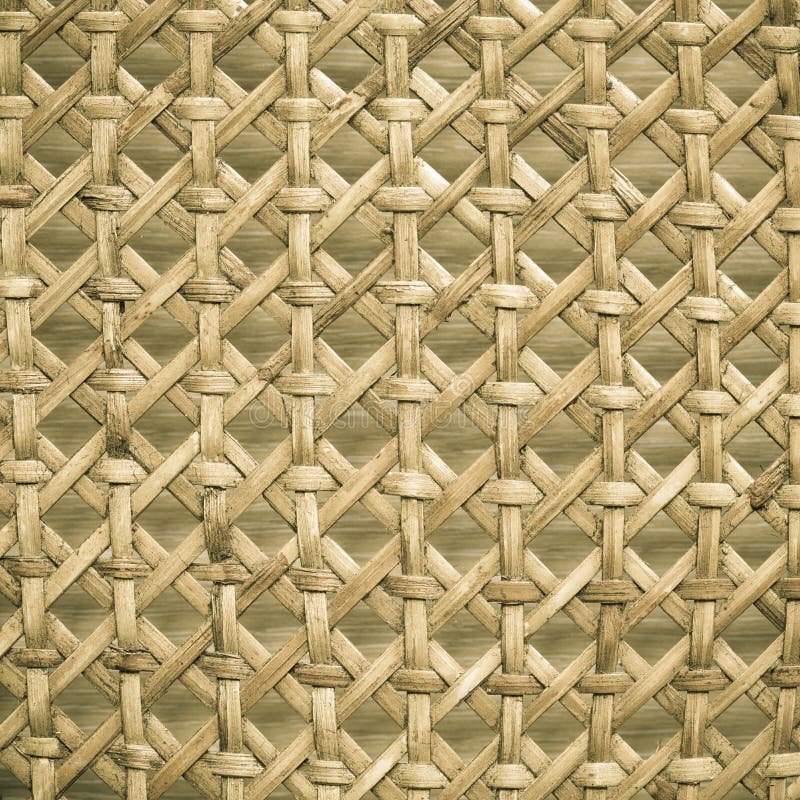 Wicker Woven Pattern for Background or Texture Stock Photo - Image of ...