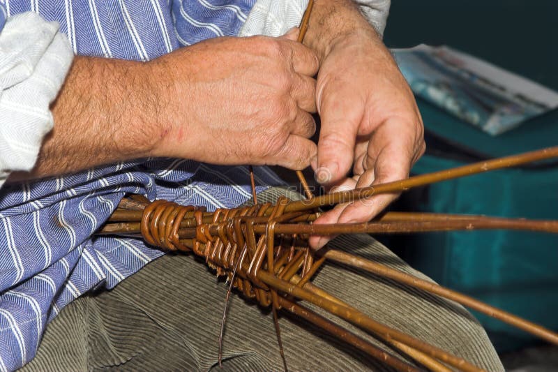 Wickerwork stock image. Image of ancient, crafts, craftsman - 17061125