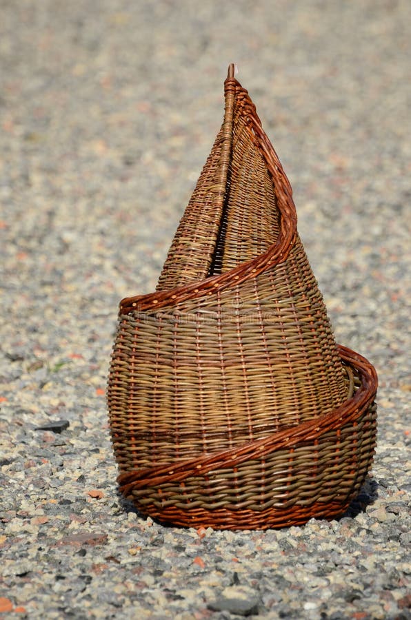 Wickerwork - a Form of Decorative Stock Image - Image of wicker ...