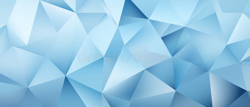 A Wide Abstract Light Blue Texture Enhanced by a Geometric Triangular ...