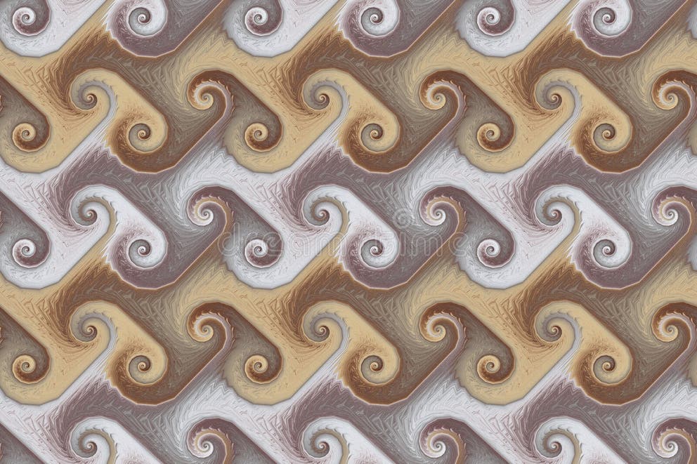 Wide Abstract Scroll Background Stock Illustration - Illustration of ...