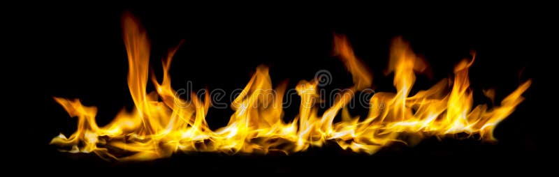 Wide angel view of fire stock image. Image of warm, yellow - 48720983