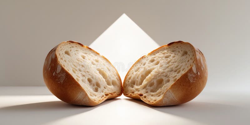 Wide Angle Bread Design Concept with Centered Composition for Visual ...