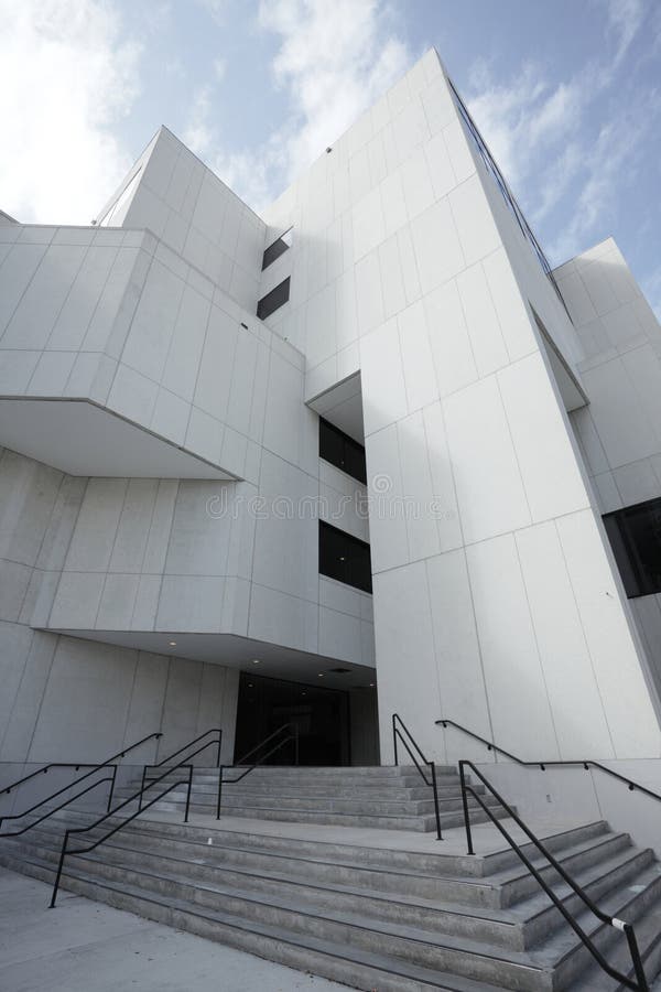 Wide Angle Image of a Building Stock Photo - Image of modern, edge ...